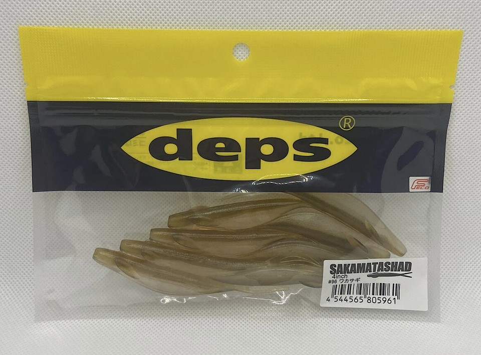 Black Friday Sell deps Sakamata Shad 4inch Soft Plastic Fluke Jerkbait ...