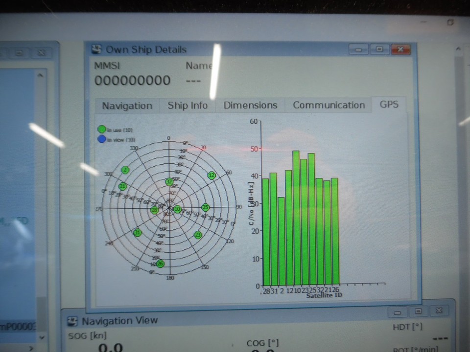 ACR Nauticast-B Class B AIS Transponder AIS-300 Tested/Good Cond ...