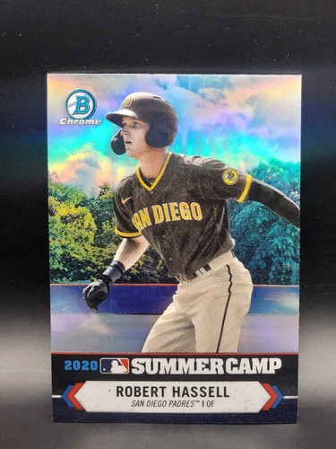 2021 Bowman Chrome Robert Hassell Summer Camp Card #SC-9 San Diego ...