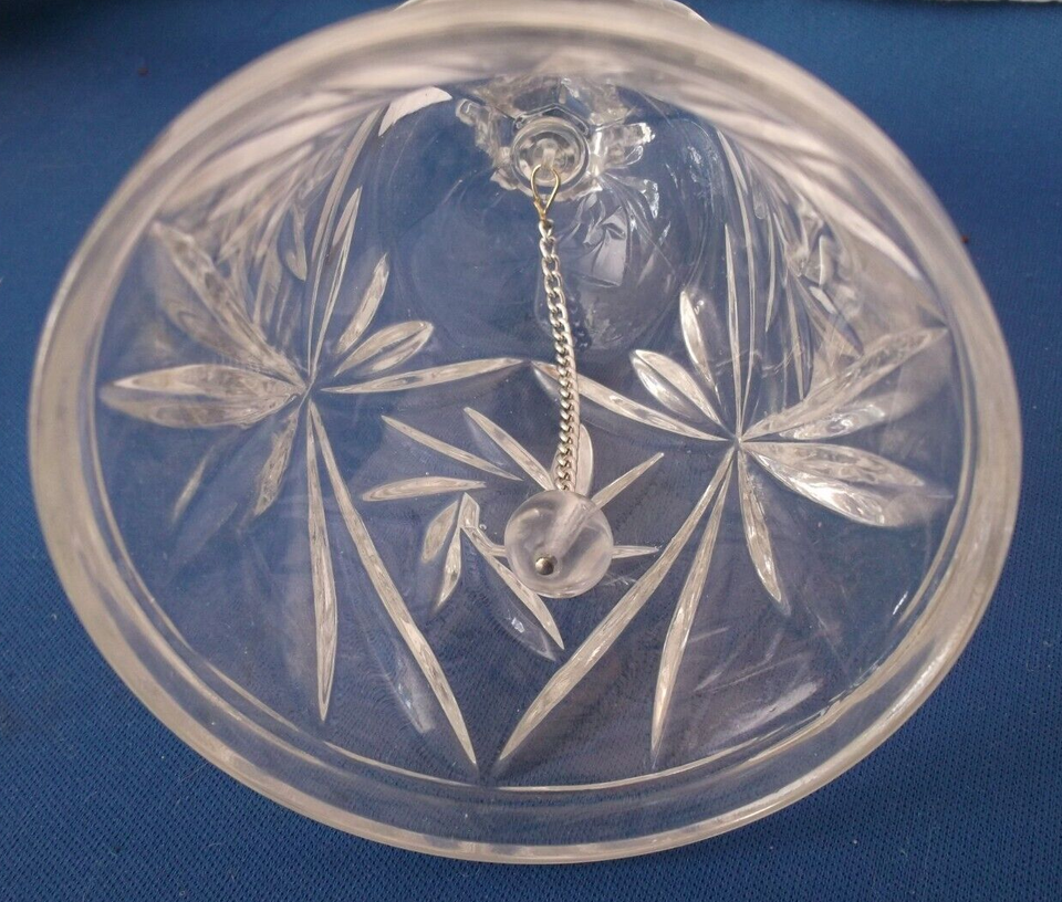 Vintage Crystel Pinwheel Bell | eBay