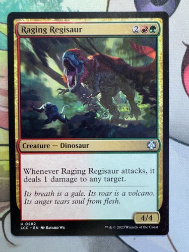 Raging Regisaur Nonfoil Magic the Gathering TCG MTGA997 | eBay