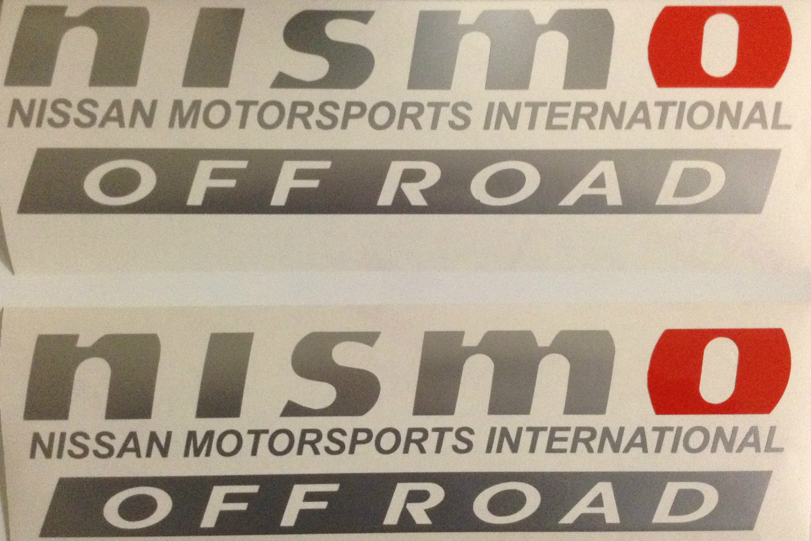 Nismo Vinyl Decal Sticker Set Of 2 New Outdoor Grade Vinyl Nissan 4x4 ...