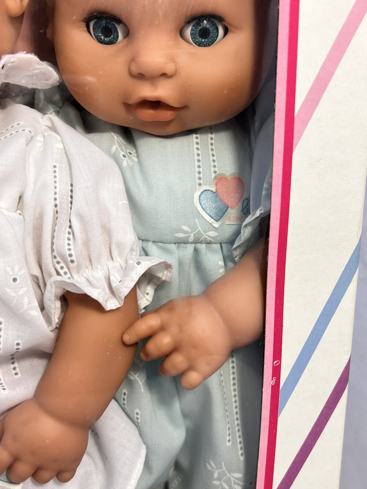 Lissi Baby Dolls Two Hearts Collection Fraternal Twins Boy & Girl 90s ...