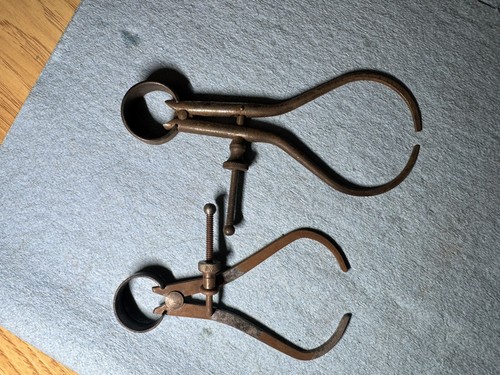 Lot 2 Antique Machinist Calipers 1 B& S Mfg Co. USA Other Unmarked | eBay