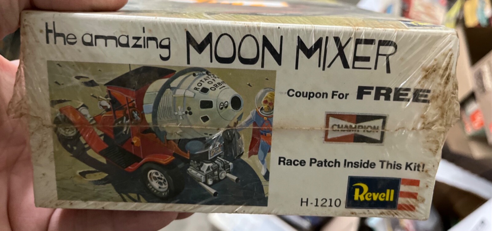 Revell h-1210 1970 Vintage The "Amazing Moon Mixer" Show Rod 1/25 McM ...