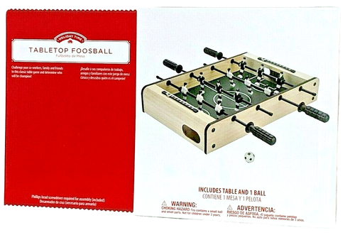 Classic Foosball Tabletop Soccer Table Game Set Portable Mini Table ...