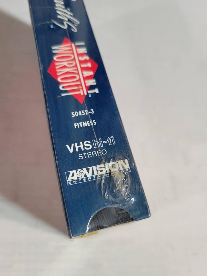 Kathy Smith's Instant Workout (VHS, 1993) Exercise Health RARE ~ Sealed ...
