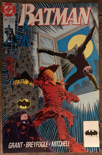 Batman #457 Breyfogle 1st App New Robin Costume Drake Scarecrow 000 ...