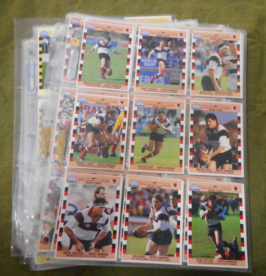 #LL2. 1991 SET OF 217 NEW ZEALAND RUGBY UNION REGINA CARDS | eBay