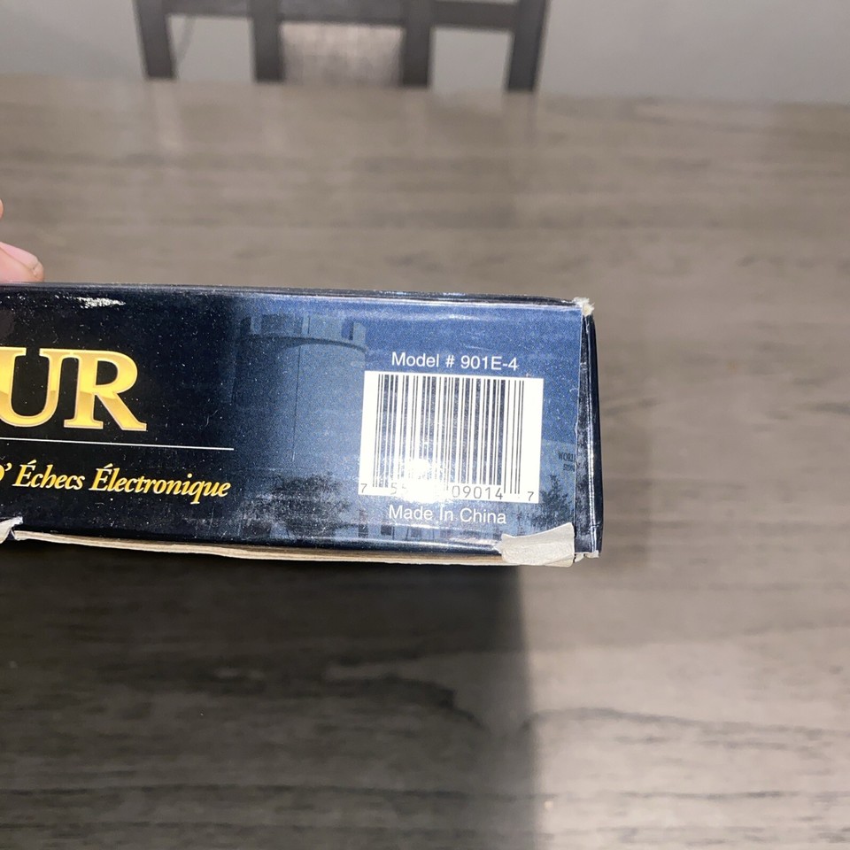 Original Excalibur Deluxe Electronic Chess Game 901E-4 READ DESCRIPTION ...