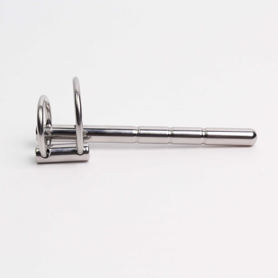 Male Stainless Steel Urethral Plug Sounding Dilator Rod Penis Stretcher ...