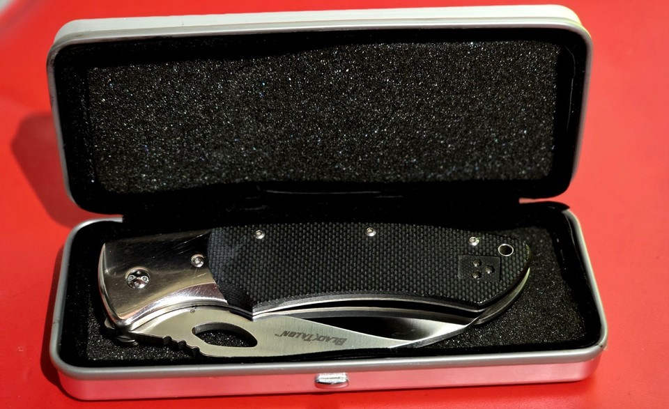 Cold Steel Custom Series Black Talon Folding Knife VG-1 San Mai III | eBay