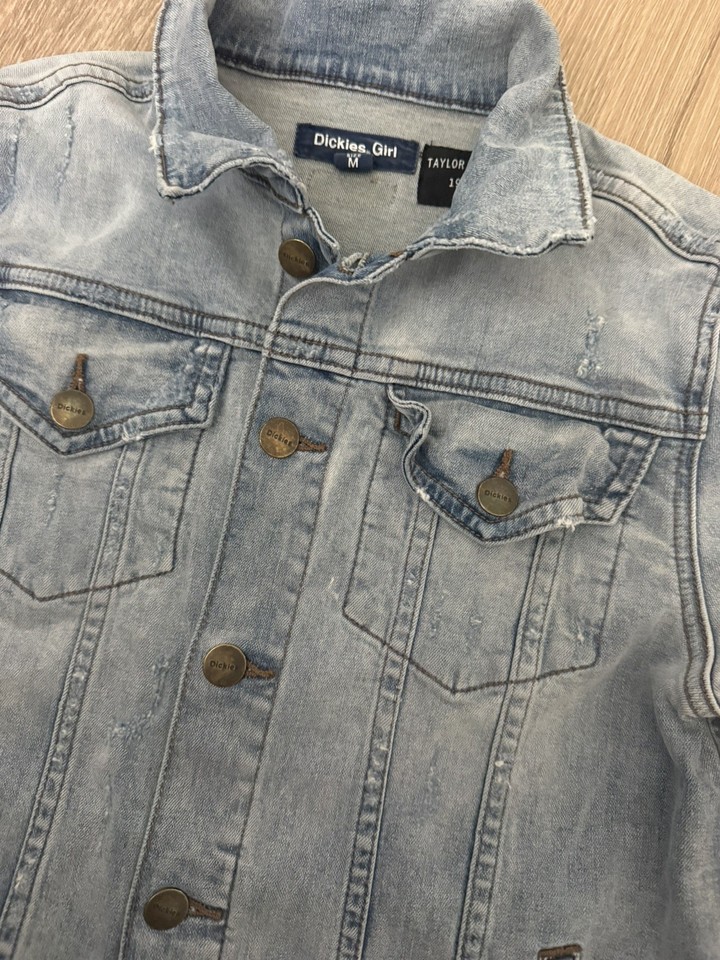 Taylor Swift 1989 We Are The Foxes Dickies Girl Denim Jacket-Medium | eBay