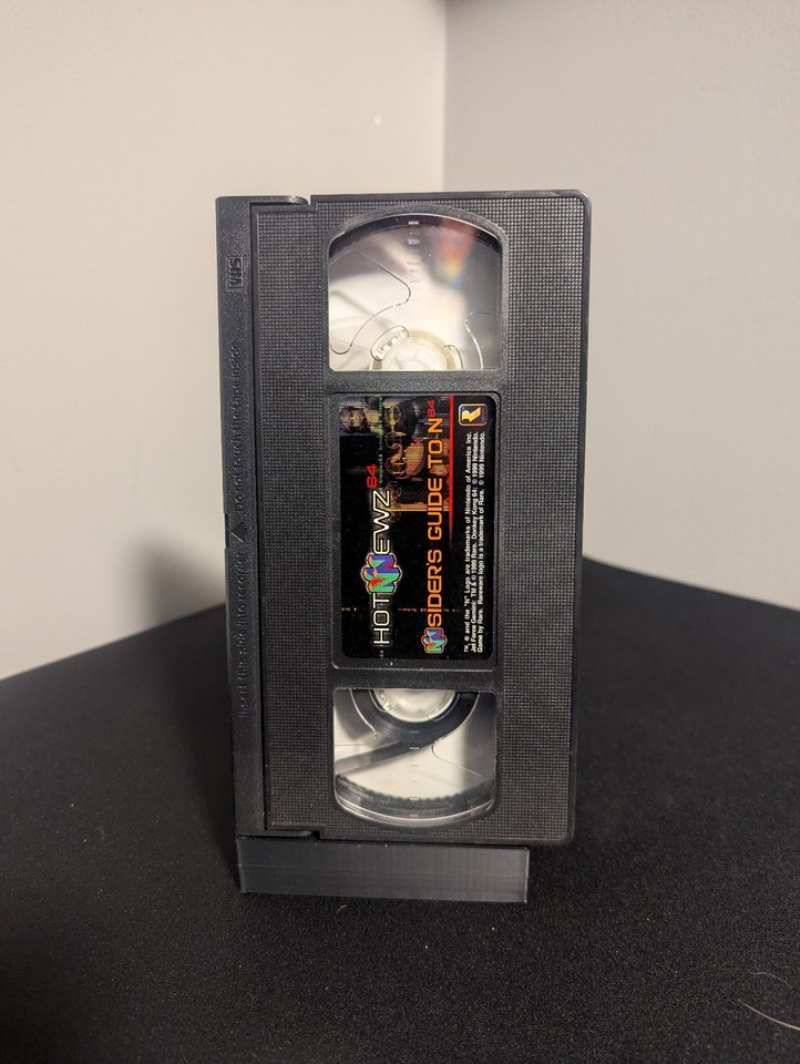 Hot Newz 64 Nsider's Guide to N64 Nintendo (VHS 1999) DK64 Jet Force ...