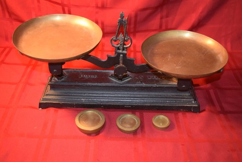 Vintage Force 5 Kilogram cast iron scale | eBay
