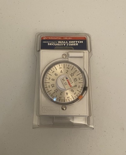 Intermatic E1010 In-Wall Mechanical Timer Switch 24-Hour 125VAC 15A ...