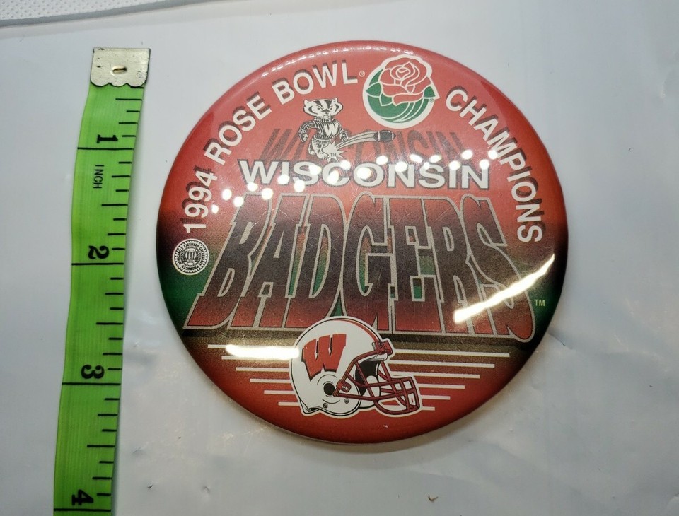 1994 Wisconsin Badgers Rose Bowl Champions Pin | eBay