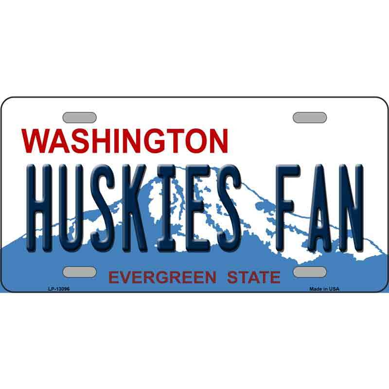 Huskies Fan Novelty Metal License Plate Tag LP-13096 | eBay