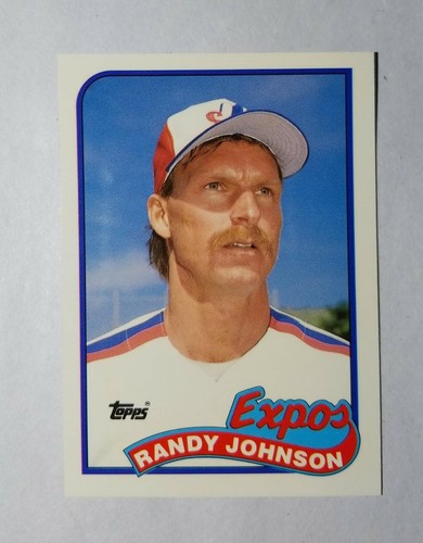 1989 Topps Tiffany #647 Randy Johnson Rookie Card RC | eBay