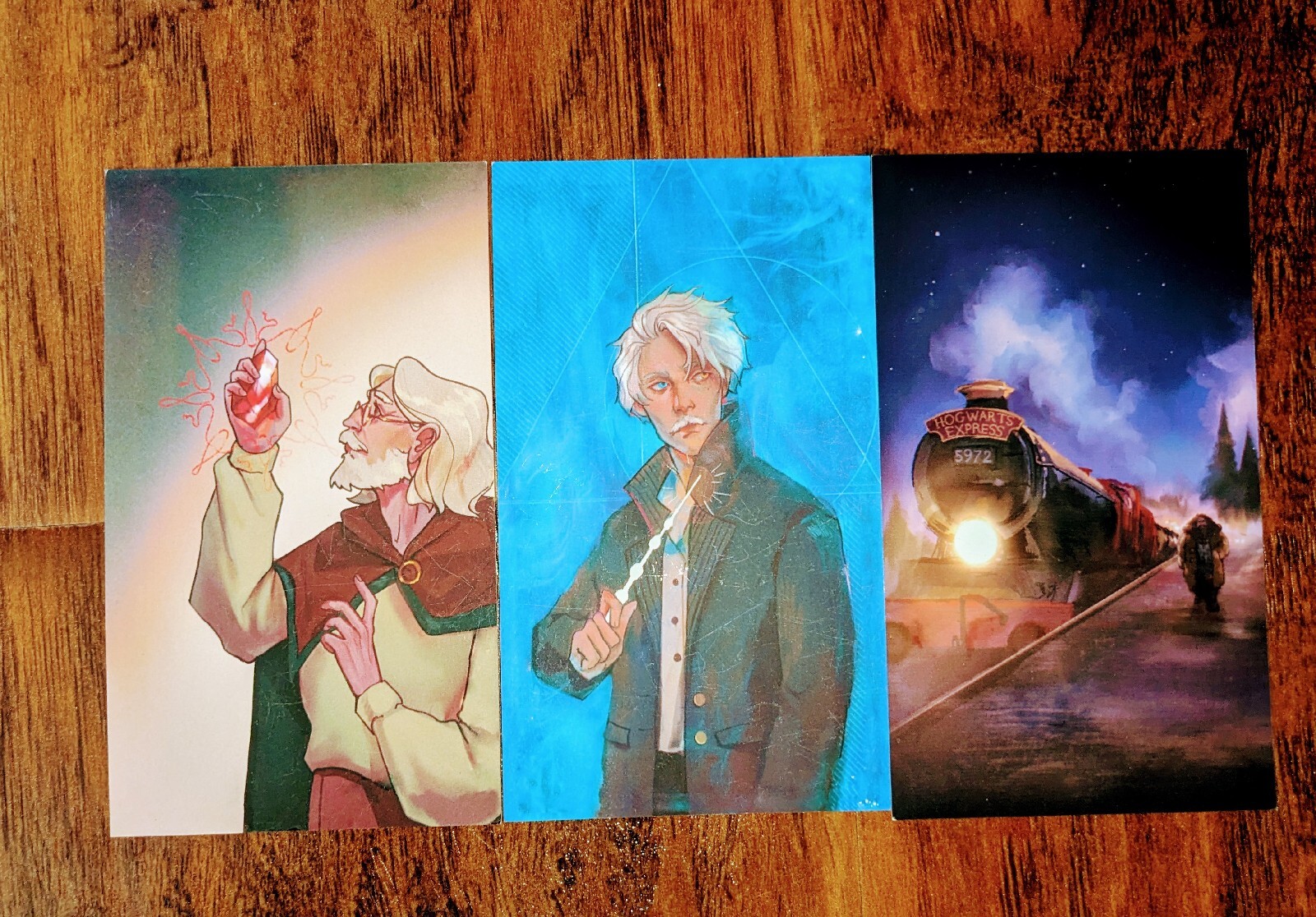 Litjoy Trading Cards Magical Crate Harry Potter Grindelwald, Flamel ...