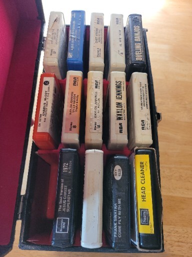 8 track cassette tape storage, 14 Tapes Included | eBay