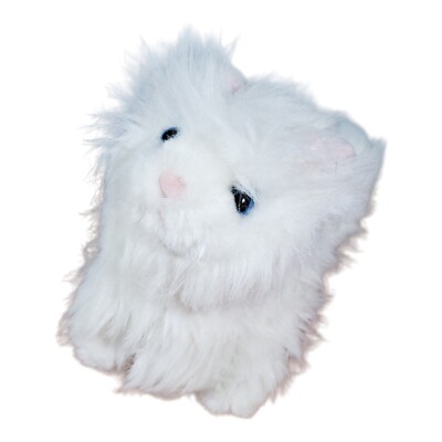 Ganz Webkinz Signature Persian Kitty Cat White Plush Blue Eyed no code ...