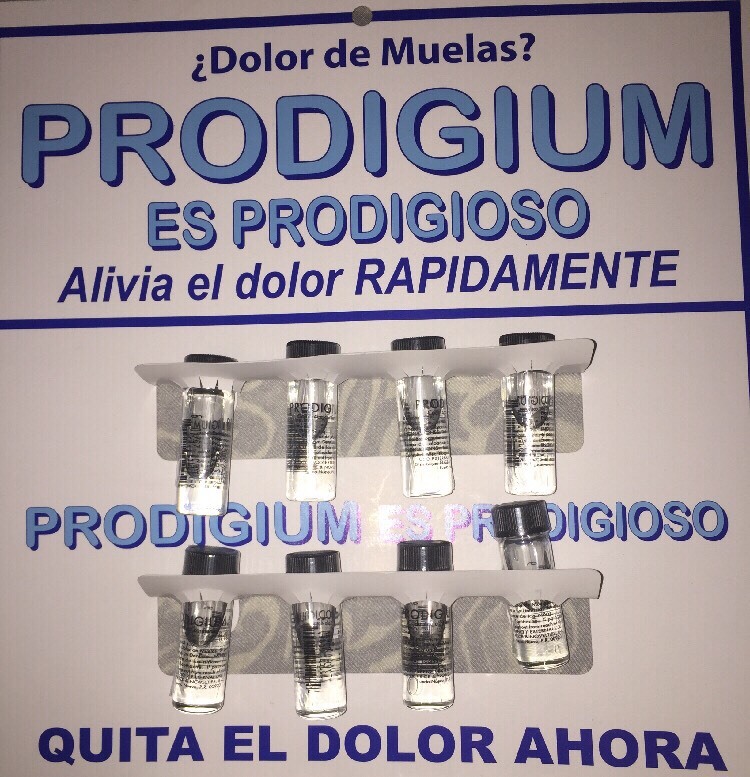 4 Prodigium 4cc.tubes Best Toothache Liquid Ever. Dolor De Muelas ...