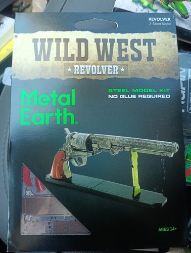 Metal Earth Wild West Revolver 3d Steel Model Kit - for sale online | eBay
