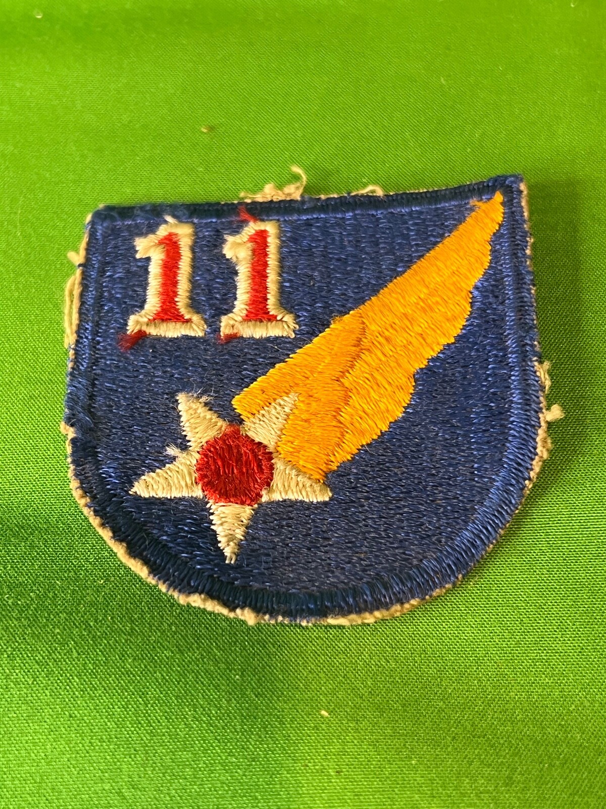 ORIGINAL WWII US 11th ARMY AIR FORCES PATCH 11th AAF | eBay