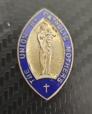 Vintage The Union Of Catholic Mothers Badge | eBay Australia