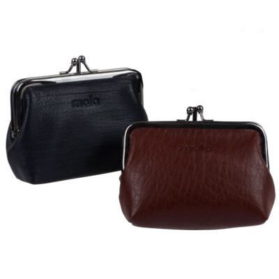 Mala Leather Womens Bailey Double Frame Clasp/Coin Purse | eBay