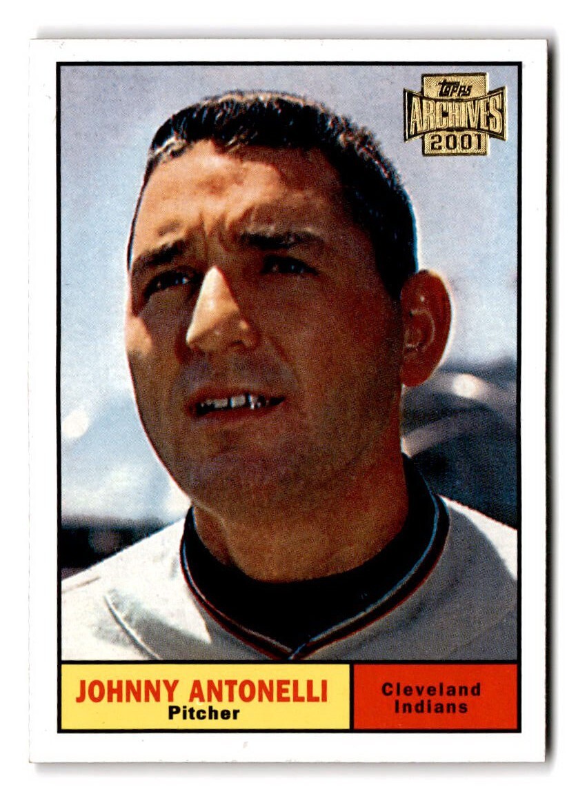 2001 Topps Archives #114 Johnny Antonelli Reprint 1961 #115 | eBay