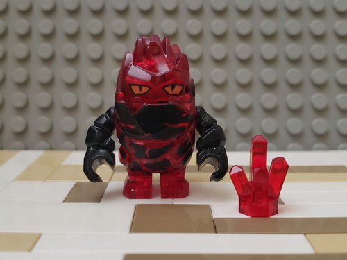 LEGO Infernox Minifigure Rock Monster - 8190 Power Miners (pm027) Claw ...