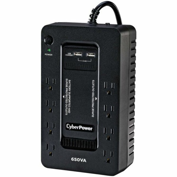 CyberPower SX650U 8-Outlet 650VA PC Battery Backup - Black for sale ...