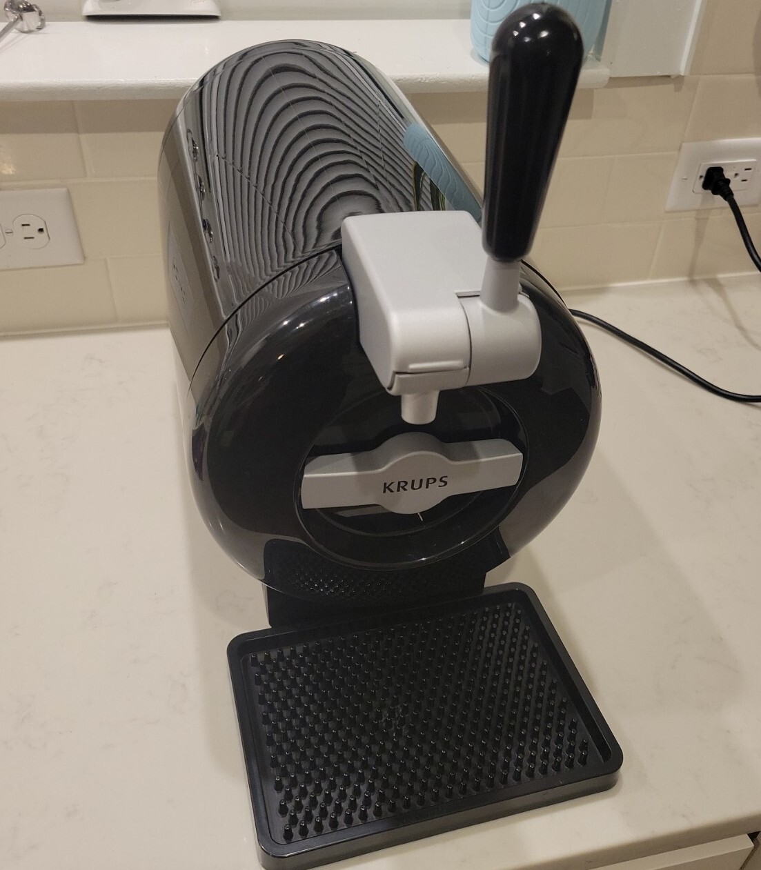 Krups The Sub Draught Beer Tap Torpedo Model VB65 Black Edition Beer ...