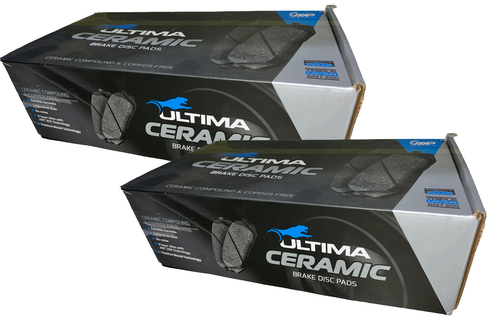 8Pcs F+R Ultima GCT Brake Pads Set for Mitsubishi ASX XA XB XC 2.2 2.0 ...