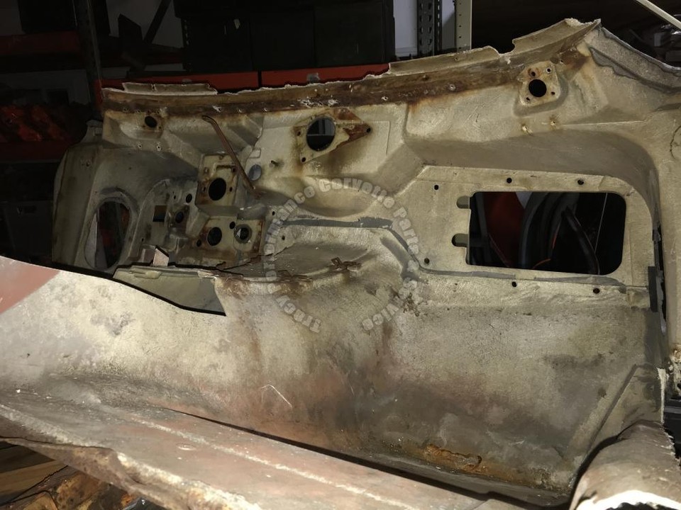 1963-1967 Corvette Firewall Cowl Original Fiberglass | eBay