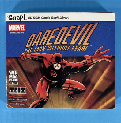 Daredevil The Man Without Fear Snap/Marvel CD-ROM “New Sealed” | eBay