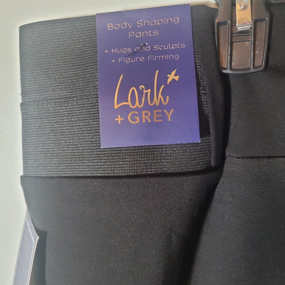 Lark + Grey Body Shaping Waist Shaper Pants Black Size XL NWT | eBay