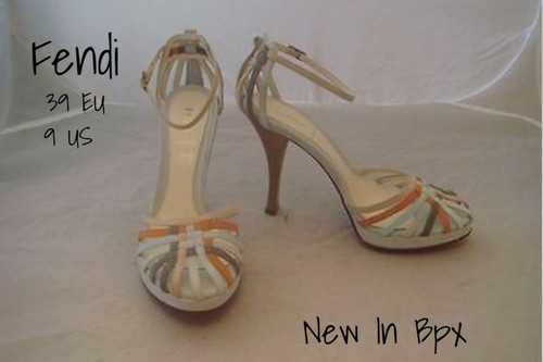 Fendi Candy Platform Heels - Sex and The City Suede Shoes 39 EU 9 US ...
