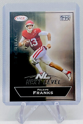 2021 Sage Premier Draft Feleipe Franks Next Level Rookie Card #158 ...