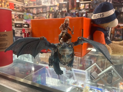 Schleich Bayala BLUE DRAGON Shansy & Rider HTF Fantasy Figures 70445 | eBay