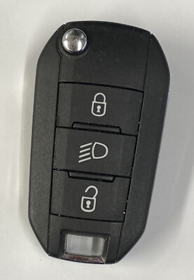 GENUINE VAUXHALL 3 BUTTON REMOTE FLIP KEY FOB TESTED & WORKING ...