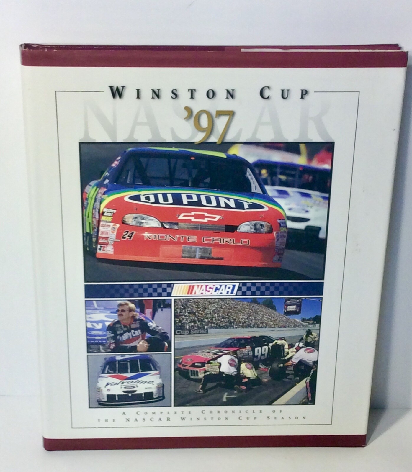 NASCAR WINSTON CUP 1997 UMI PUBLICATIONS HARD BOUND BOOK LIKE NEW | eBay
