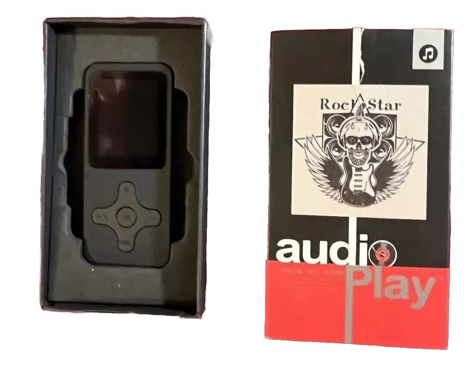 RockStar Audio Play Digital HiFi Player 64GB MP3 Player | eBay