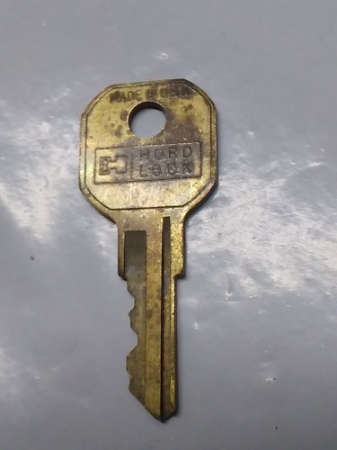 HURD Co. # CH501 CH 501 Trunk Padlock Lock Key USA | eBay