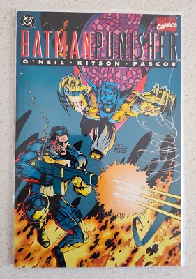 Batman/Punisher: Lake Of Fire Dynamic Forces Signed NM COA Combine Bag ...