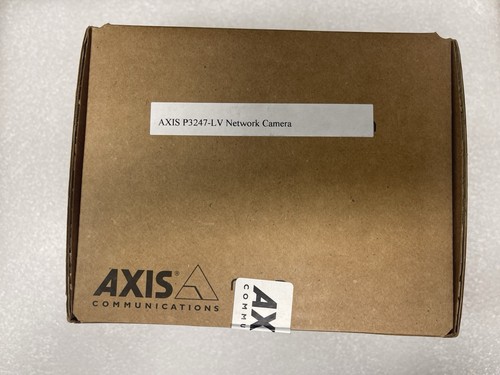 01595-001 AXIS P3247-LV 5MP Network Dome Camera Night Vision NEW SEAL ...