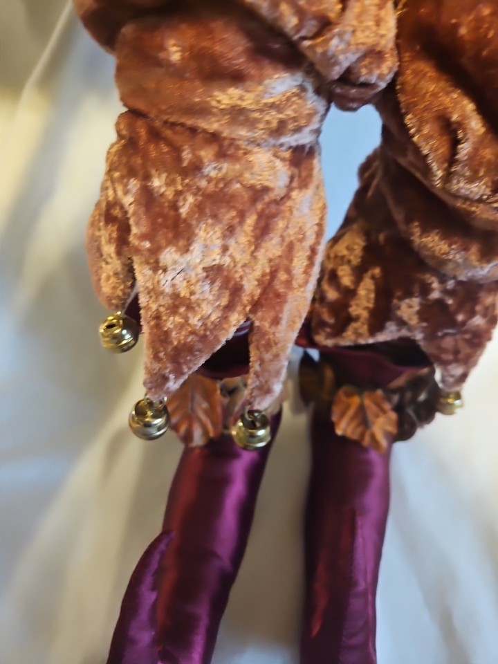 Large Wayne Kleski Santa Jester 27in | eBay