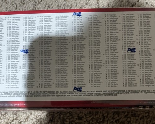 2014 Topps Baseball HOBBY Unopened Complete SET Factory Sealed RARE ...